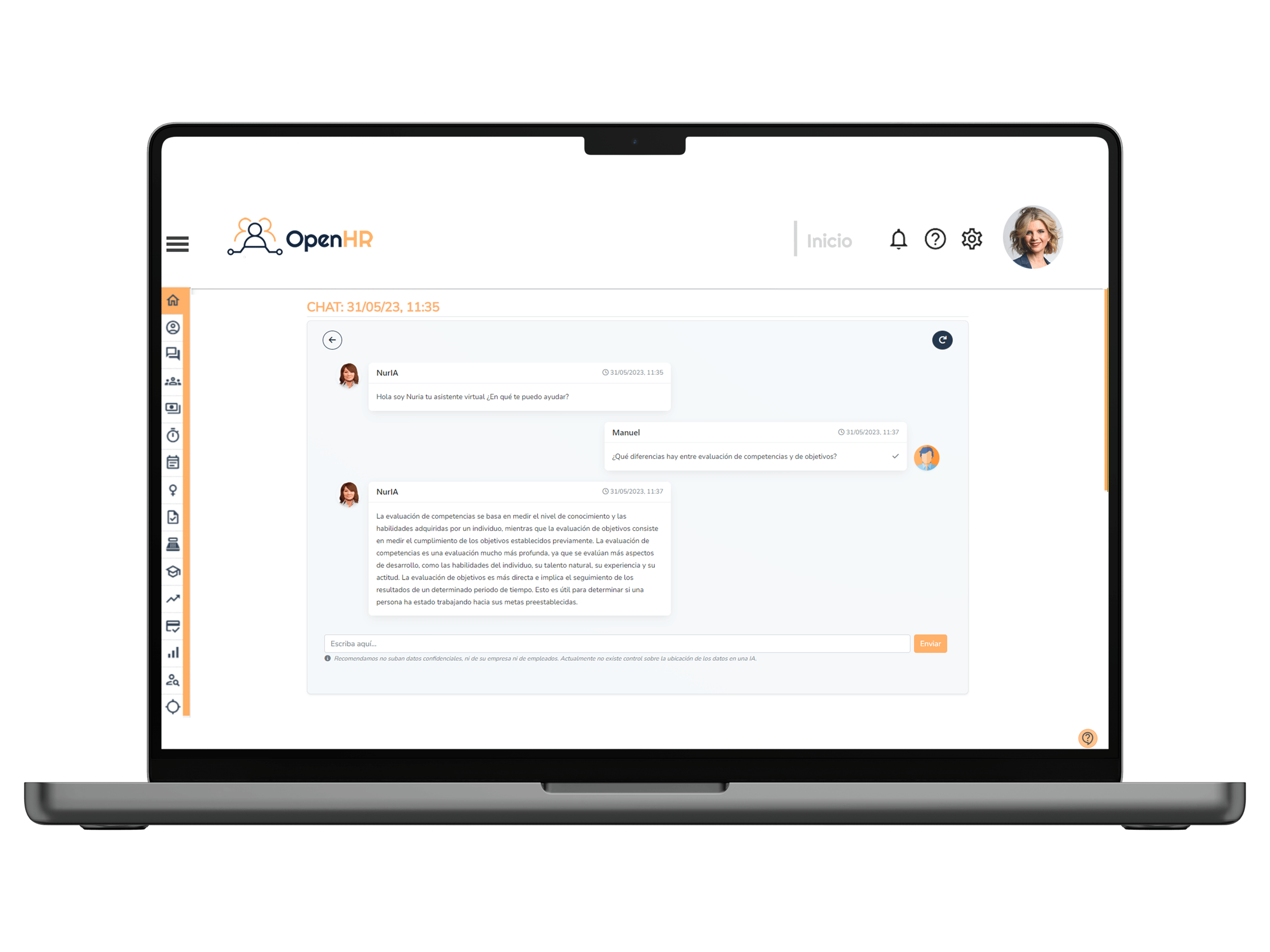 OpenHR integra IA conversacional en su software de Recursos Humanos